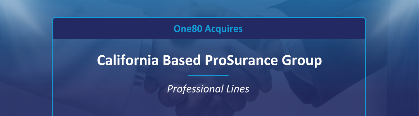 One80 Intermediaries Deepens Professional Lines Expertise With The ...